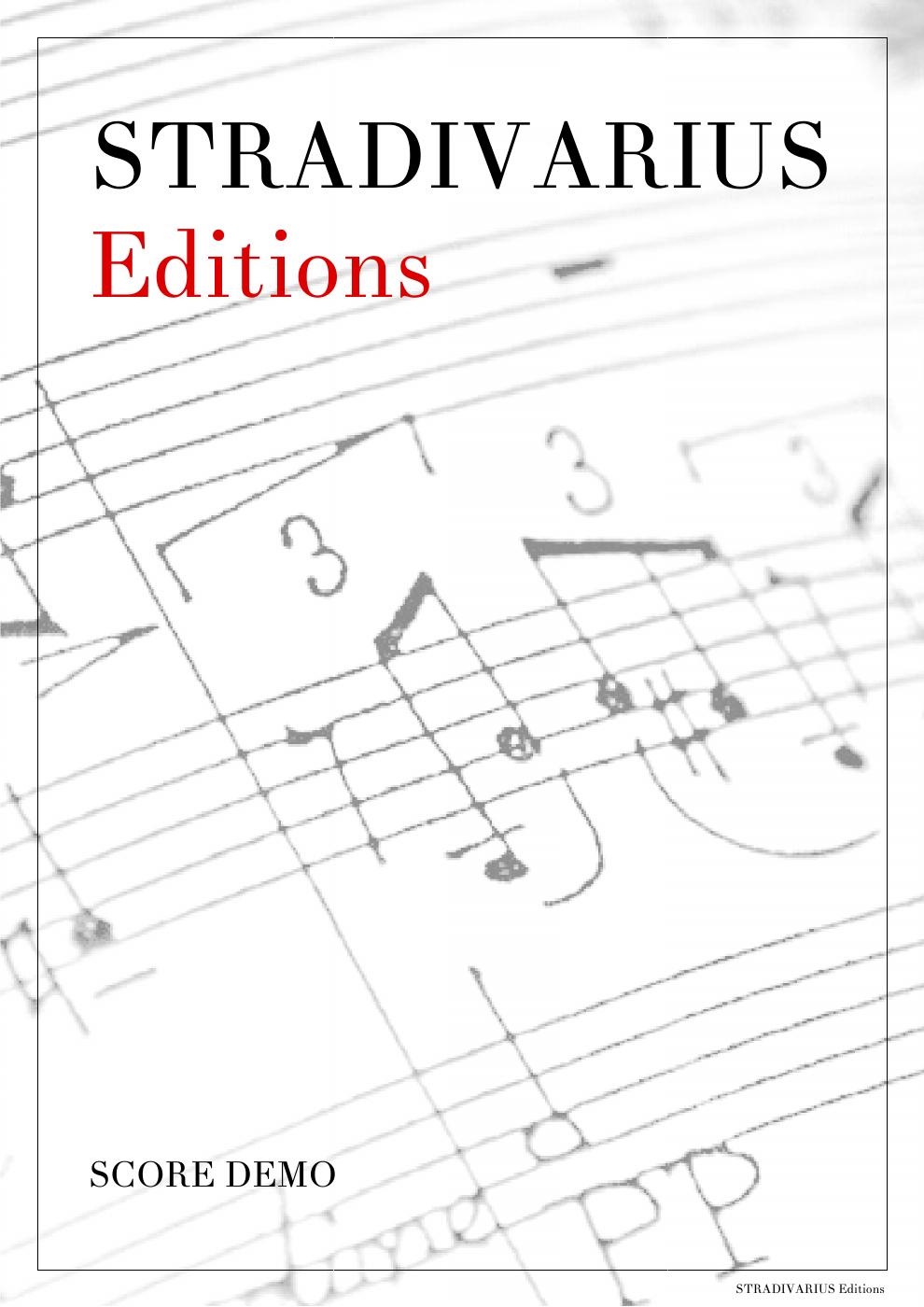 STRADIVARIUS Editions SCORE DEMO