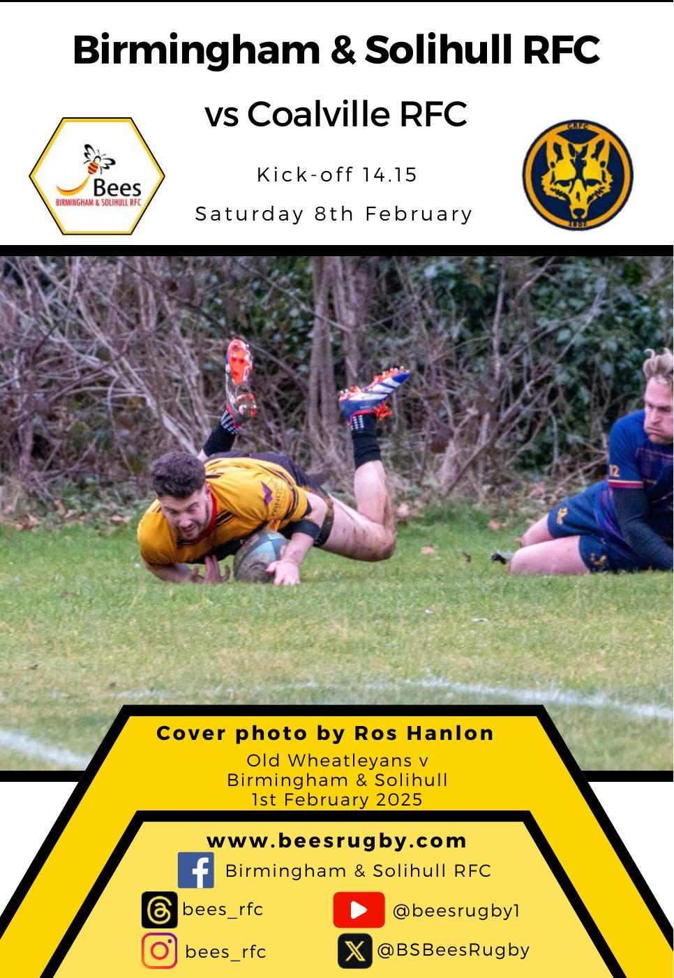 Birmingham & Solihull RFC v Coalville RFC | PDF to Flipbook