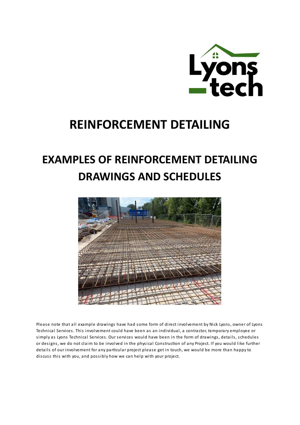 Lyons Technical Detailing - Reinforcement Detailing | PDF to Flipbook