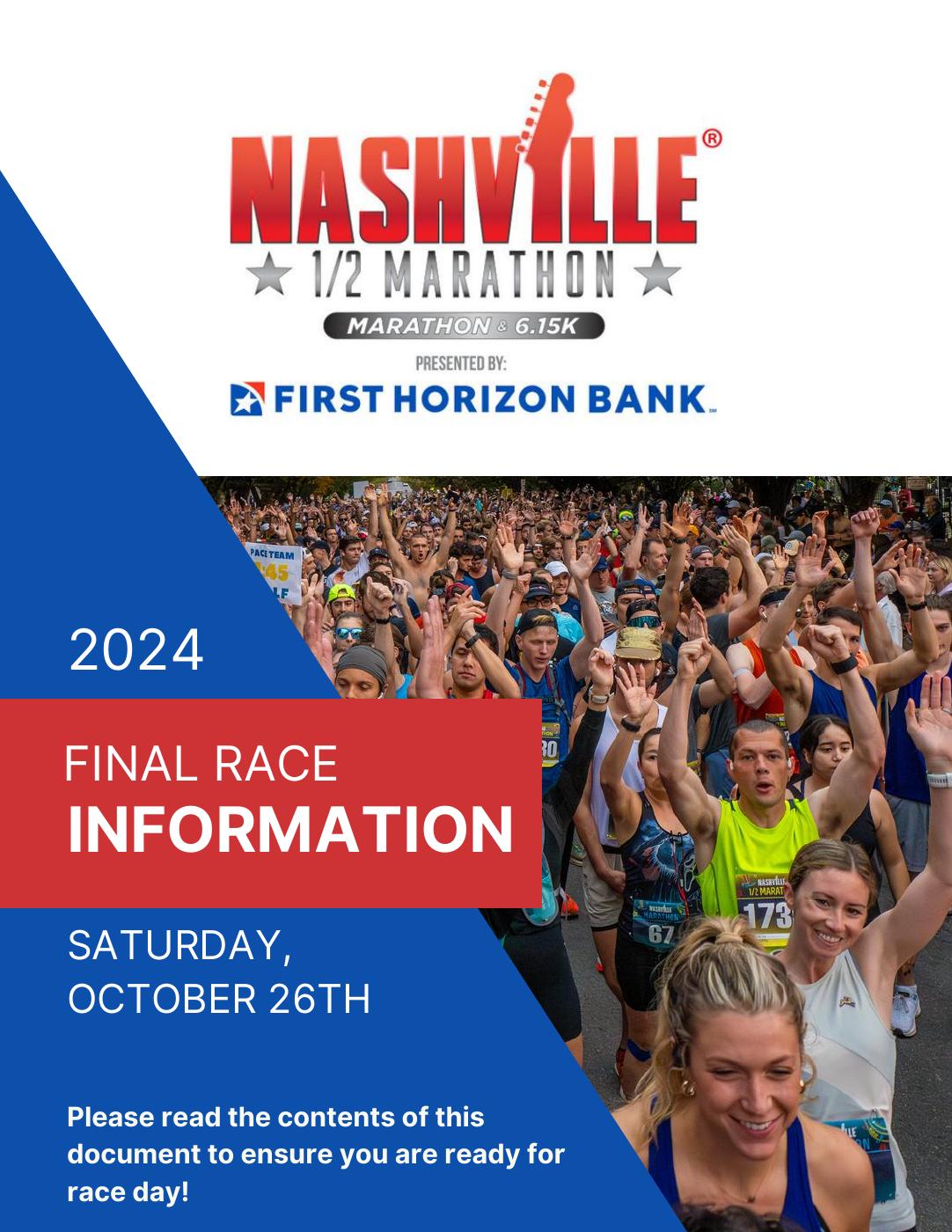 2024 Nashville 1/2 Marathon Final Race Information | PDF to Flipbook
