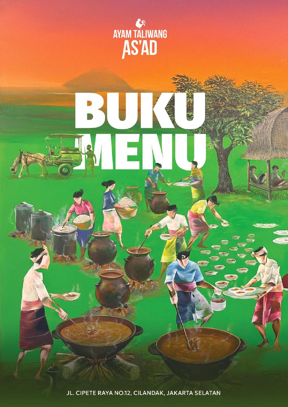 Menu Ayam Taliwang As'ad - Cipete Raya | PDF to Flipbook