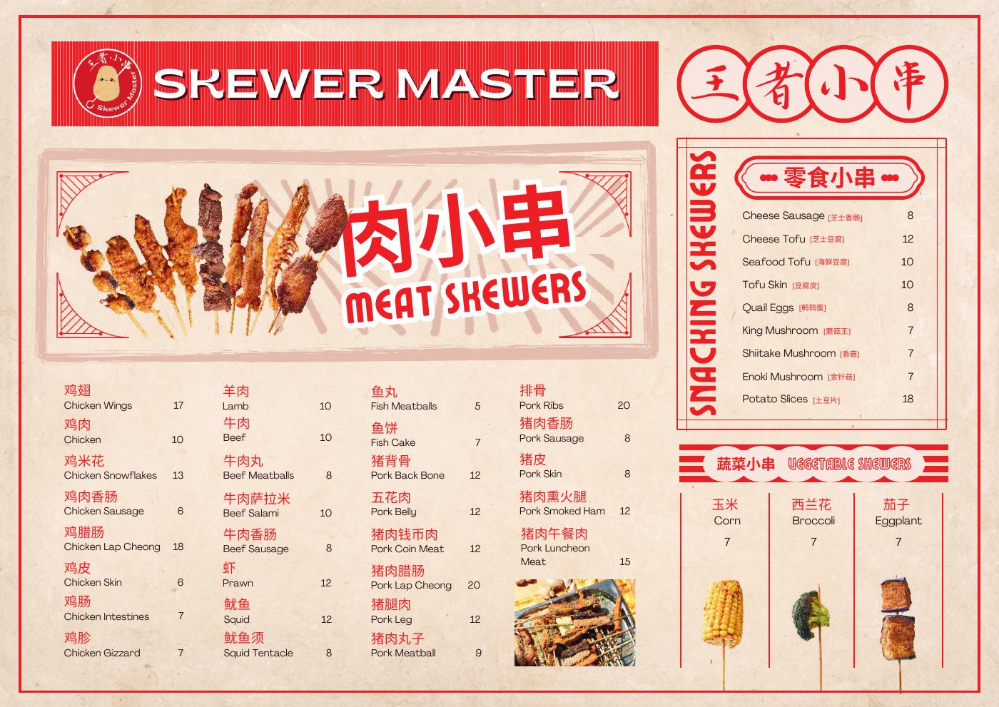 Menu Skewer Master Ori | PDF to Flipbook