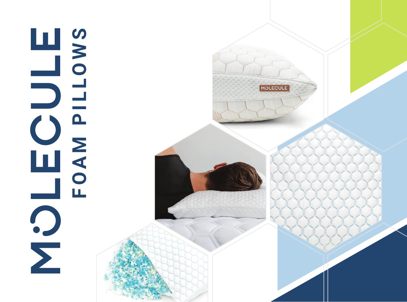 Molecule Foam Pillows
