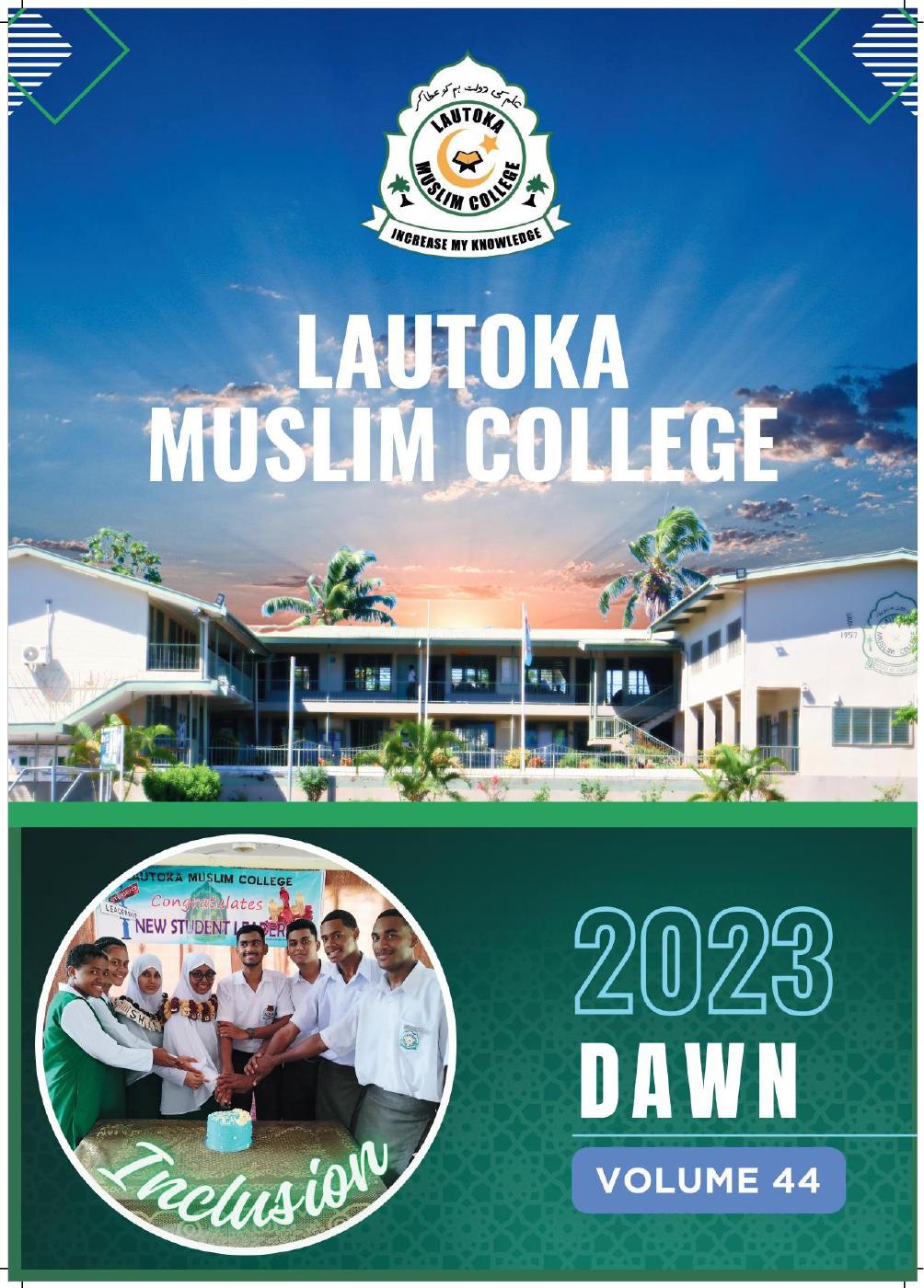 LAUTOKA MUSLIM COLLEEG MAGAZINE | PDF to Flipbook