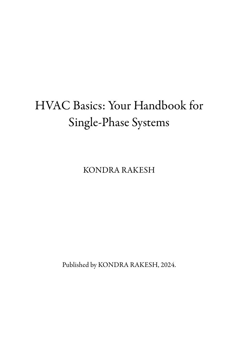 HVAC Basics Your Handbook for Single-Phase Systems | PDF to Flipbook
