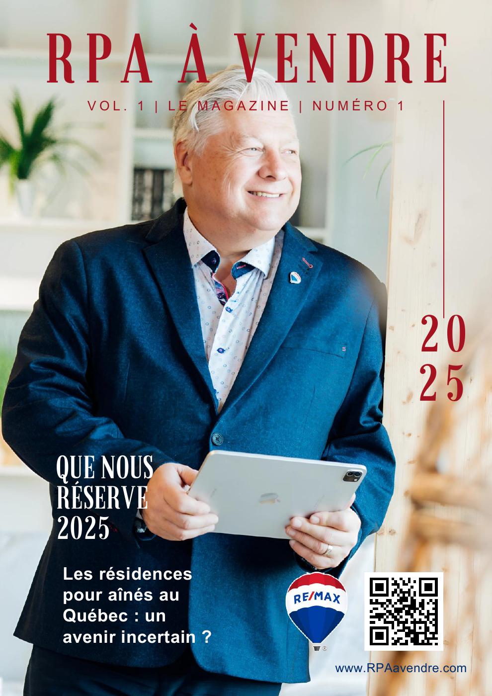 RPA à Vendre – Le Magazine, édition de janvier 2025 | PDF to Flipbook