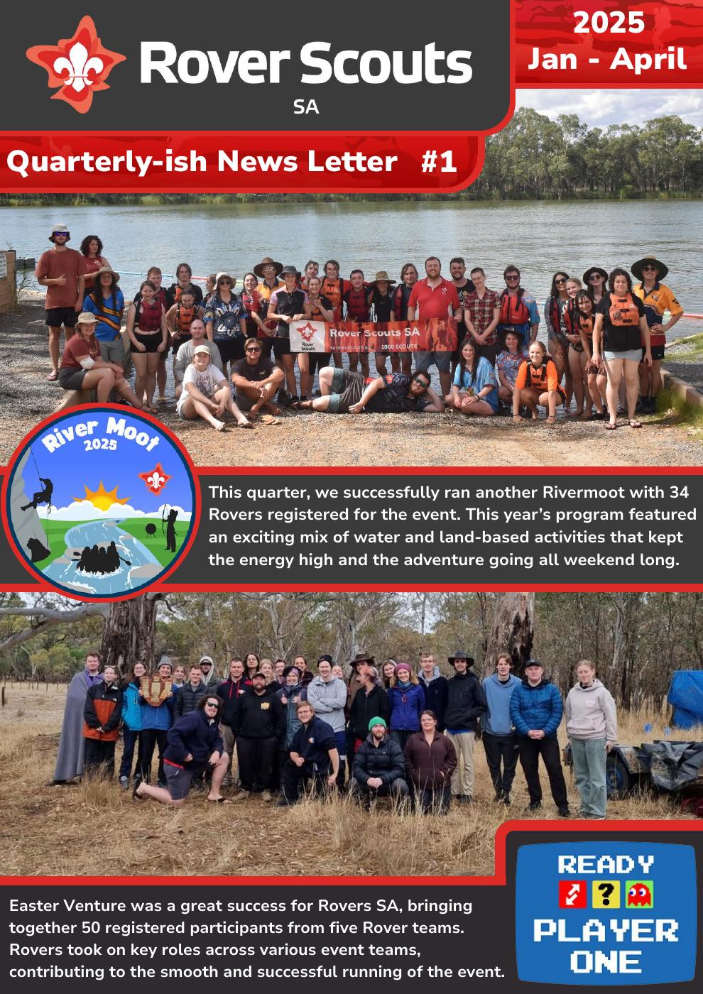 Rovers SA Quarterly-ish News letter #1 | PDF to Flipbook