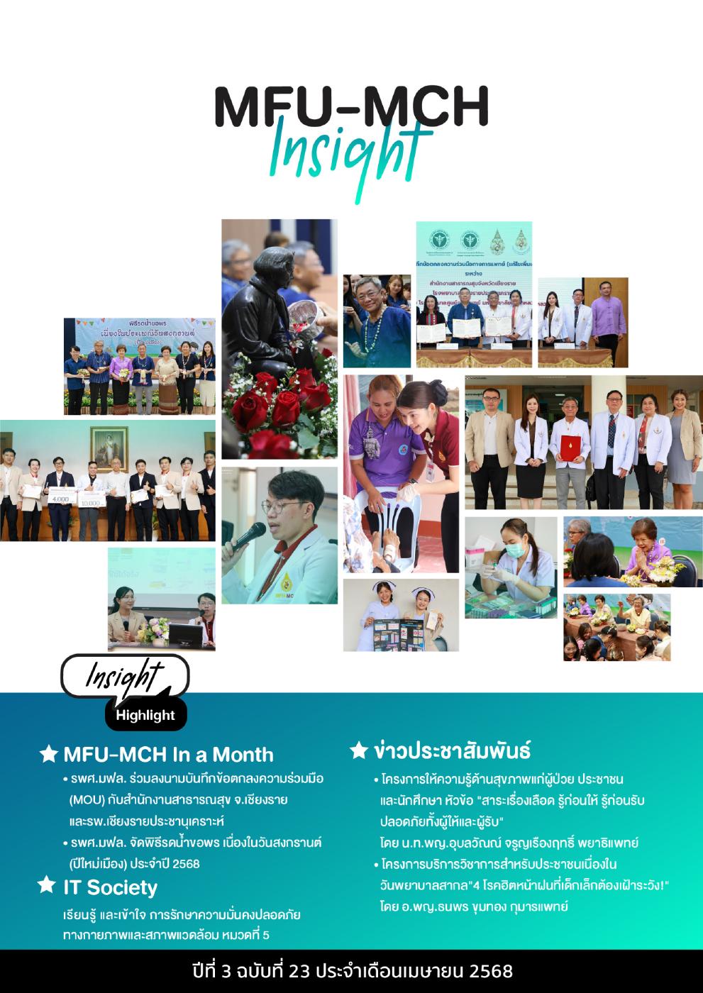 MFU-MCH Insight [April 2025] | PDF to Flipbook