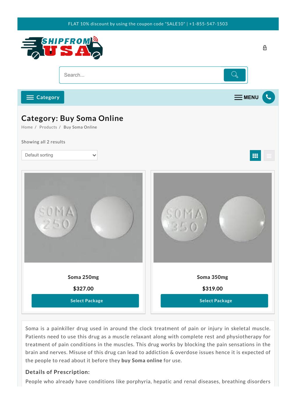 Buy Soma Online No Rx Flexible online Payment | PDF to Flipbook
