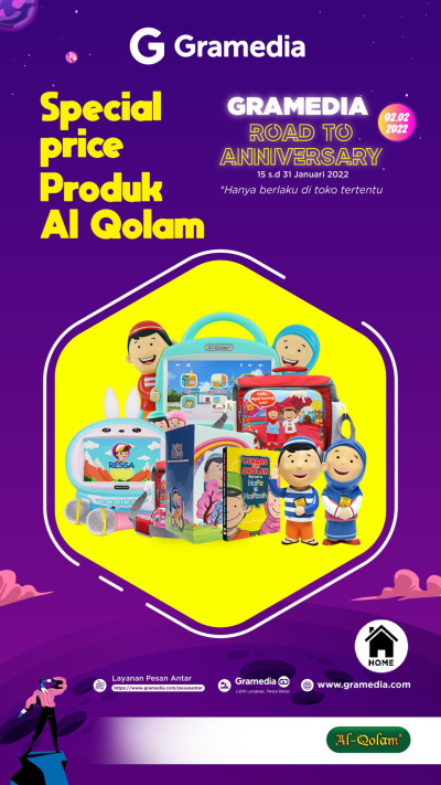 Katalog Road To Anniversary Gramedia 52th - Al Qolam