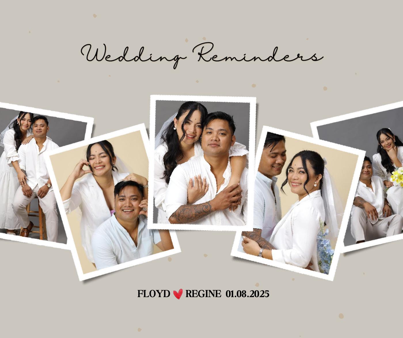 Wedding Reminders | PDF to Flipbook