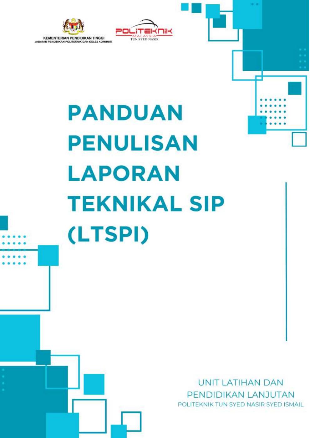 Panduan Penulisan Laporan Teknikal SIP | PDF to Flipbook
