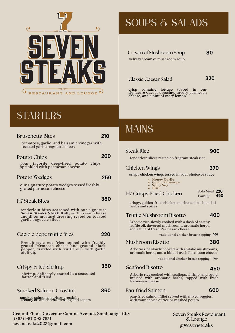VIEW OUR MENU | PDF to Flipbook