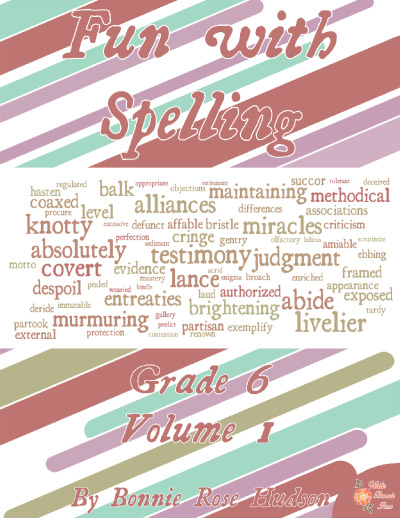 Fun With Spelling Grade 6 SAMPLE (Weeks 2-4)