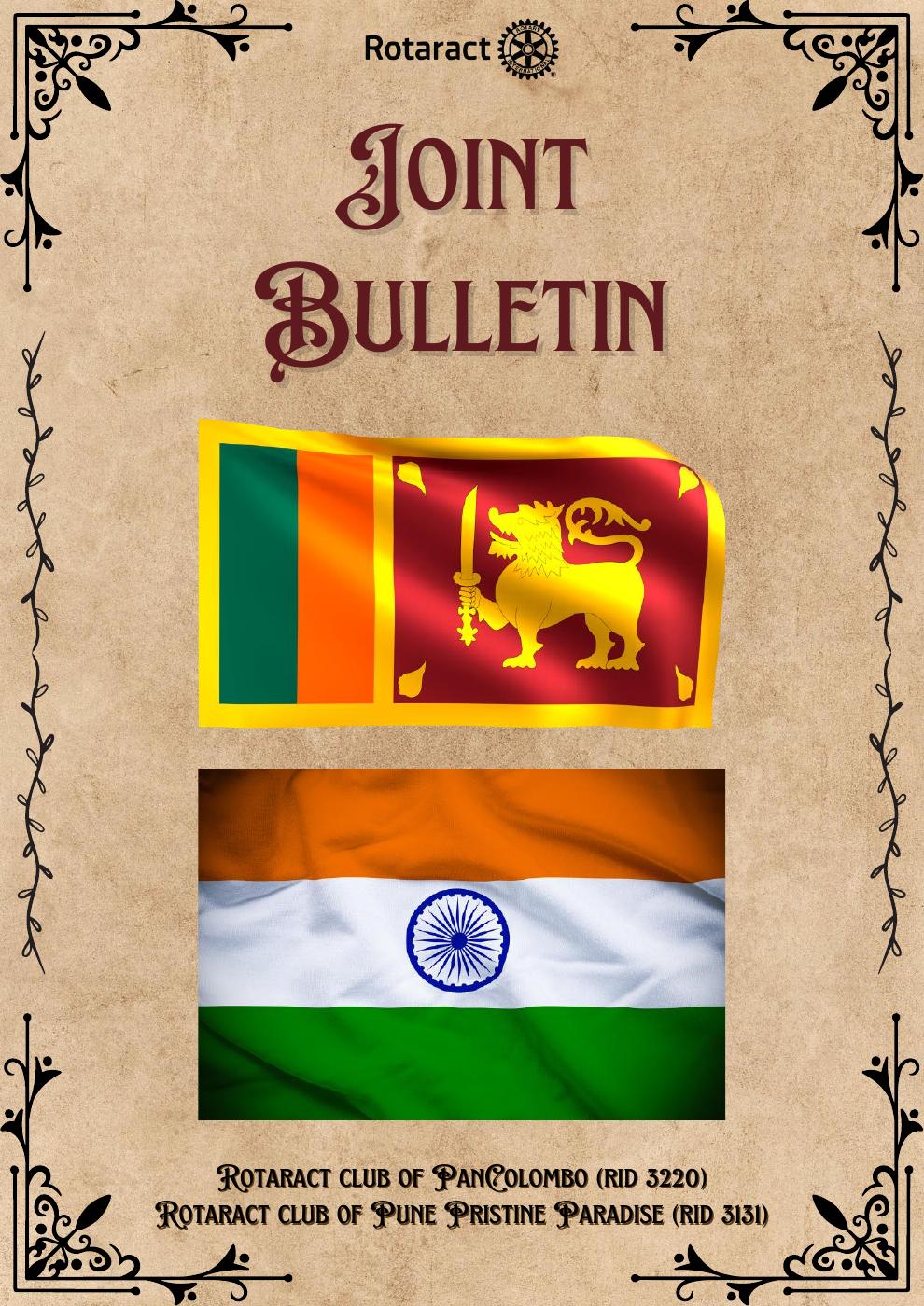 Joint Bulletin - RAC PanColombo and RAC Pune Pristine Paradise | PDF to Flipbook