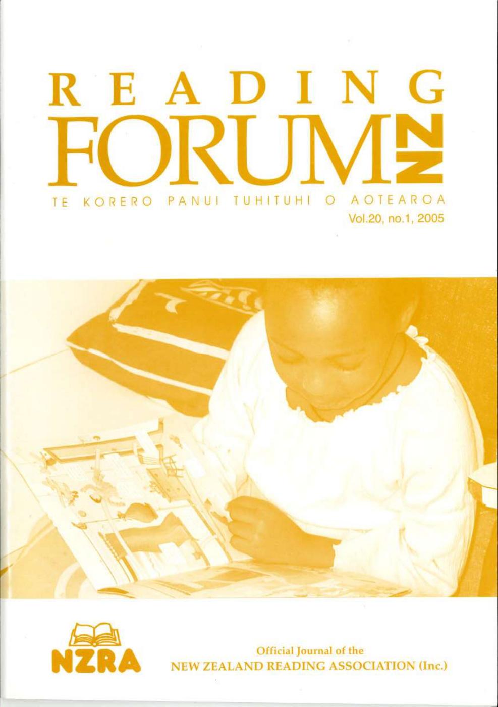 V20#1 NZLA Reading Forum
