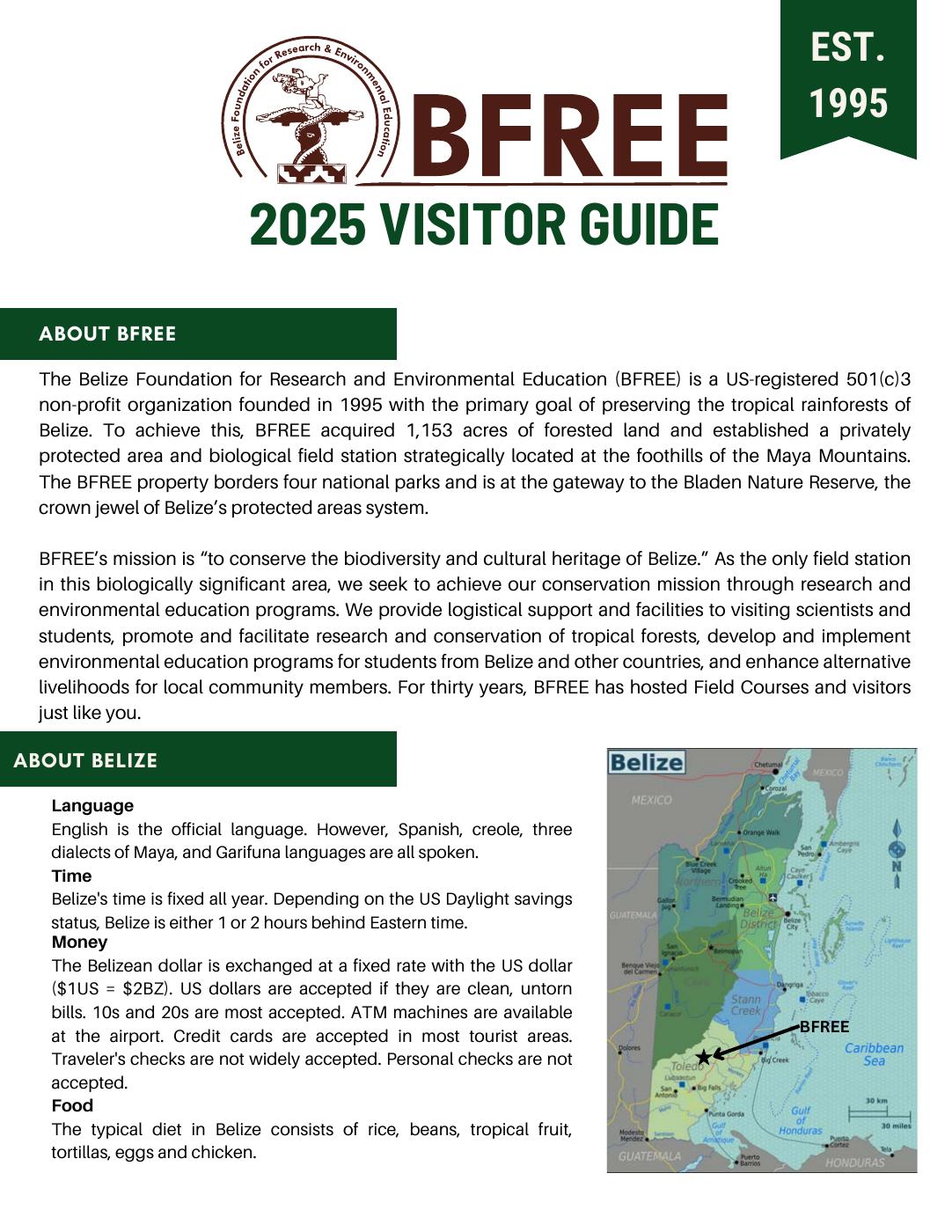 BFREE Visitor Guide | PDF to Flipbook