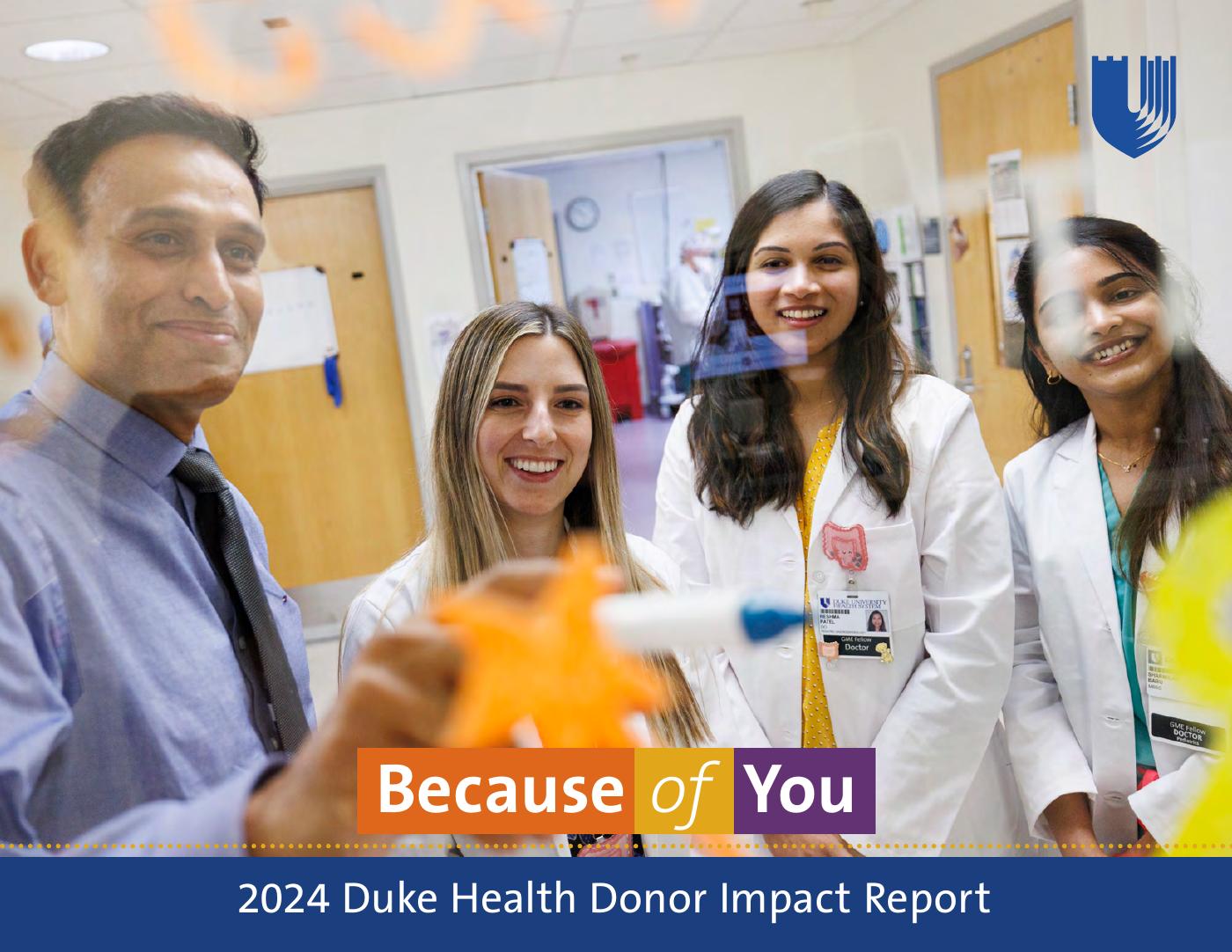 2024 Duke Health Donor Impact Report