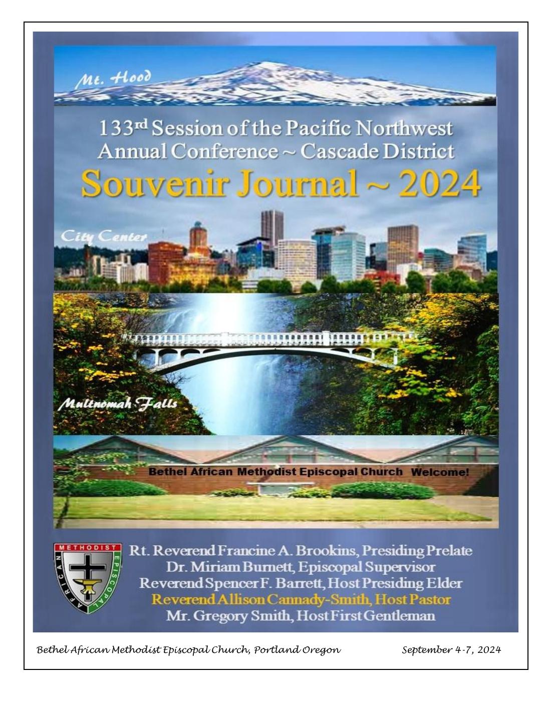 133rd Session of the Pacific Northwest Annual Conference Cascade District