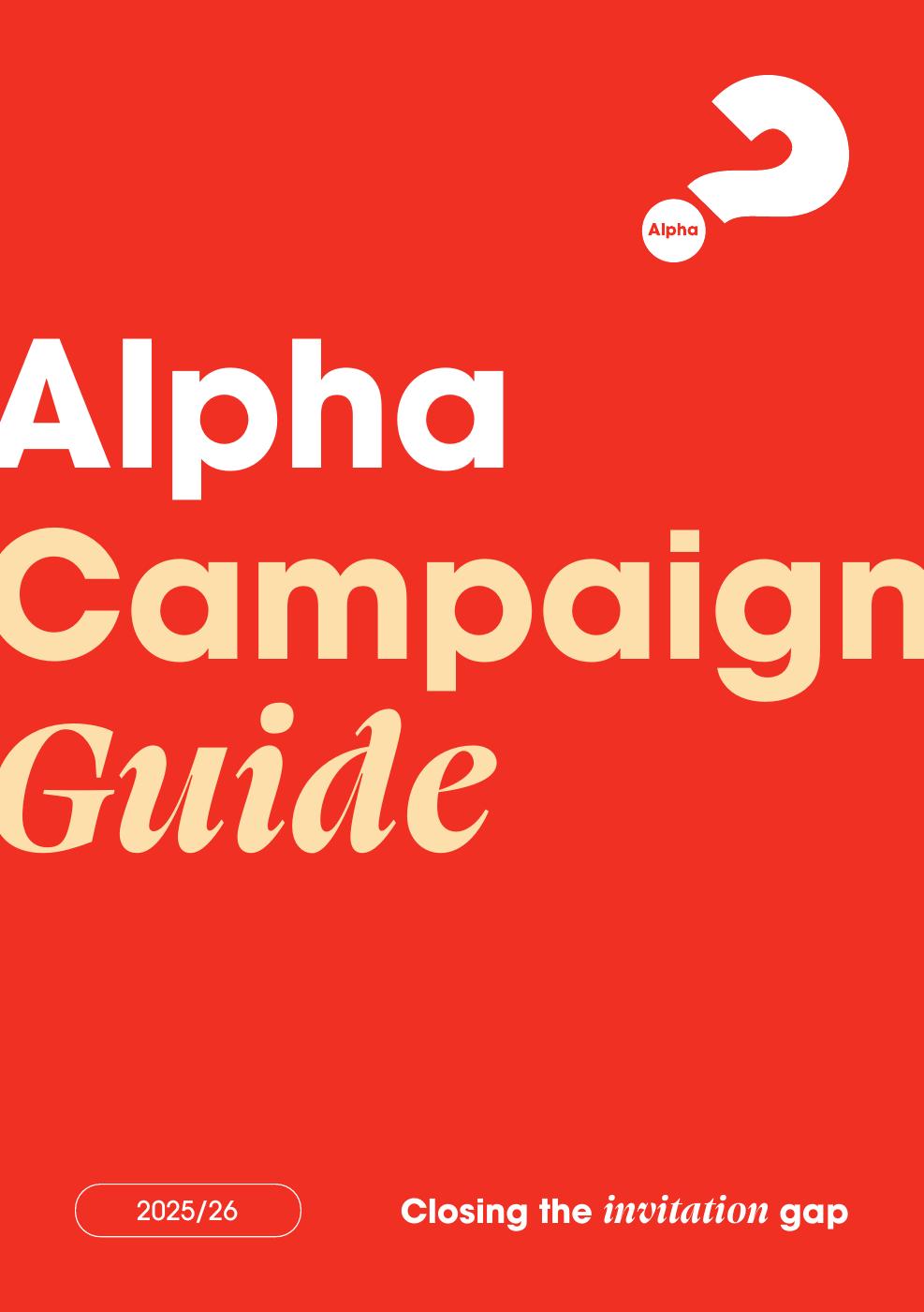 Alpha Campaign Guide 2025/26