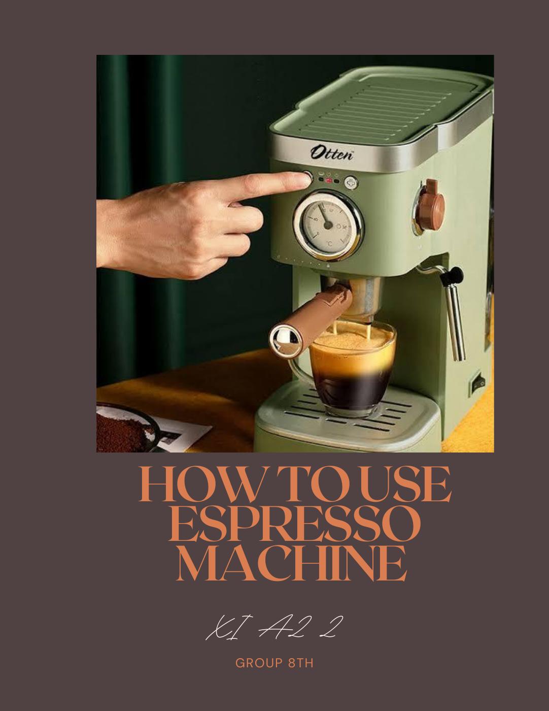 How to use coffee machine | PDF to Flipbook