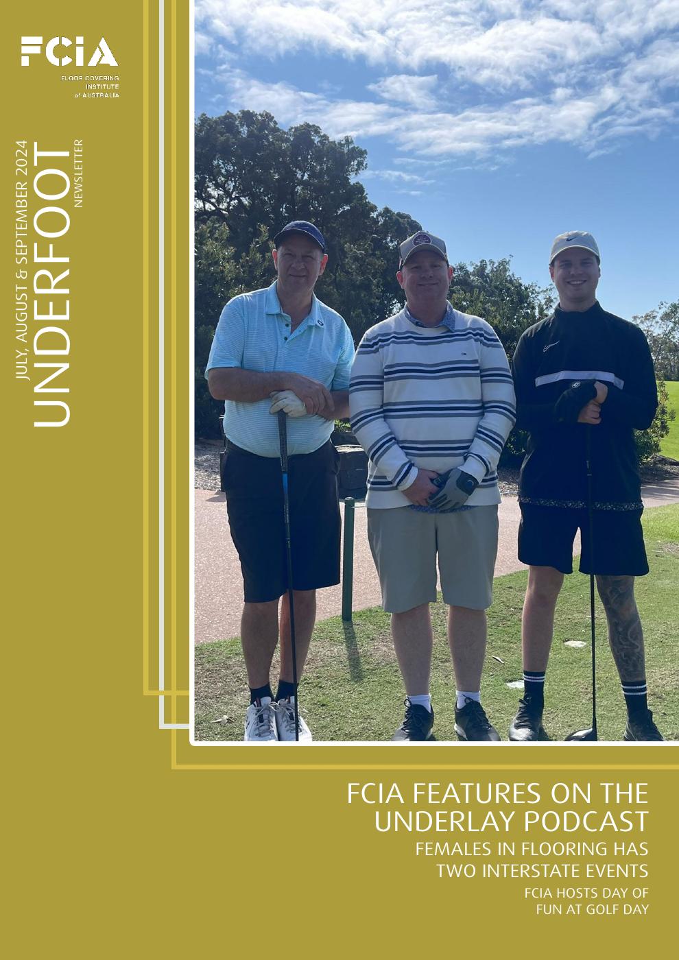 Underfoot July, August & September