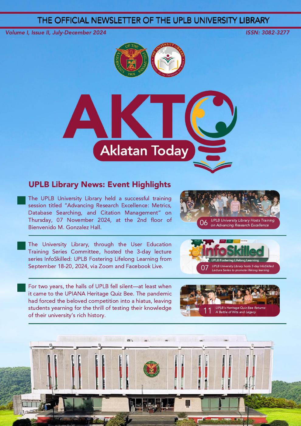Aklatan Today (AKTO) | PDF to Flipbook