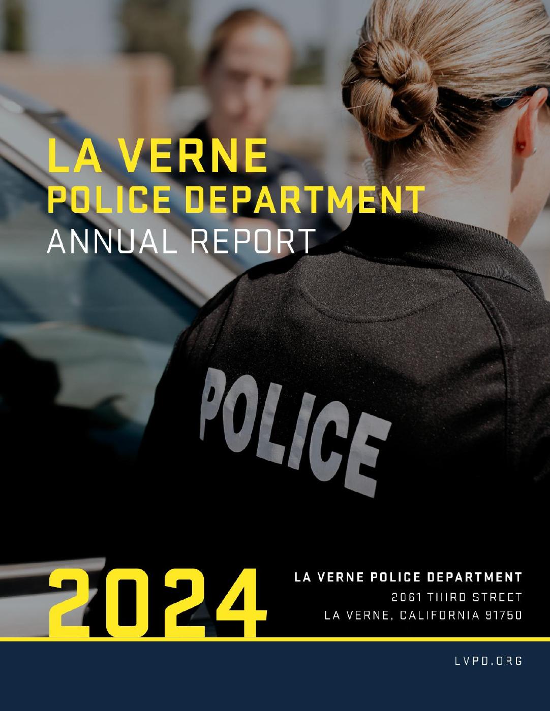 La Verne Police Department Annual Report | PDF to Flipbook