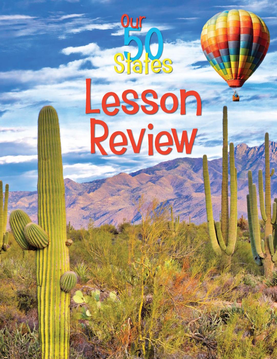 Our 50 States Lesson Review