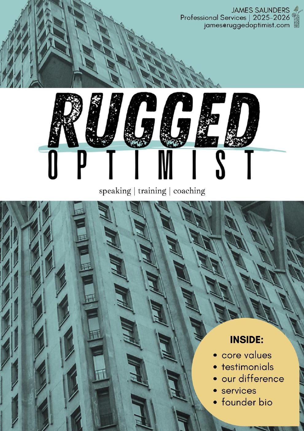 RUGGED OPTIMIST | PDF to Flipbook