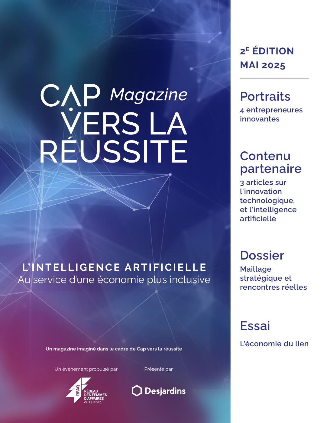 MAGAZINE CAP VERS LA RÉUSSITE 2025 | PDF to Flipbook