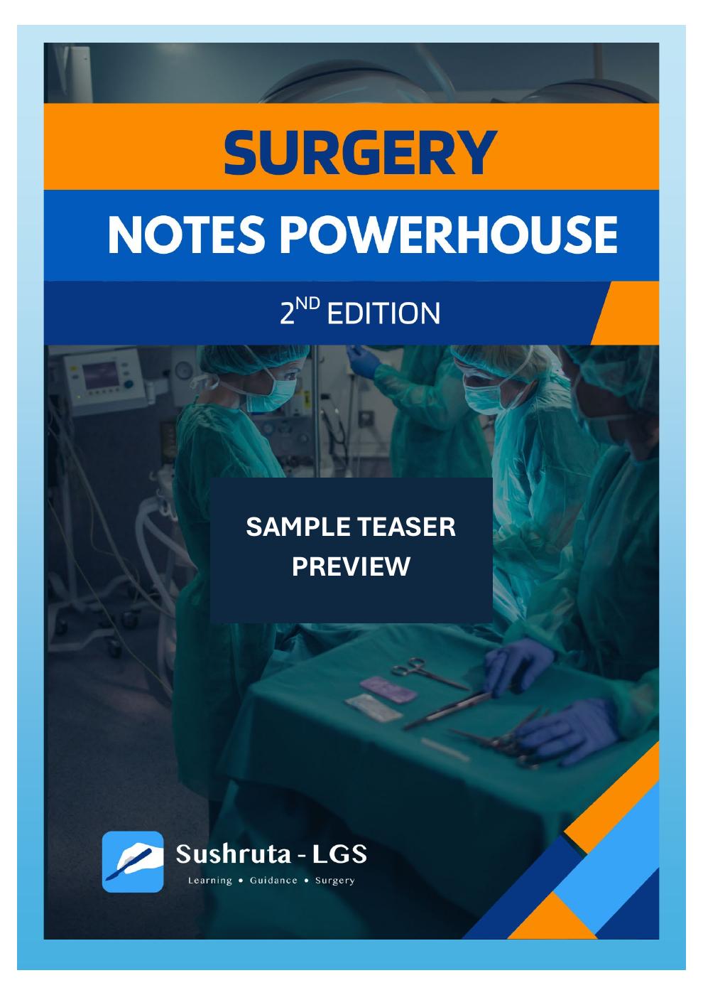 Surgery Notes Powerhouse | PDF to Flipbook