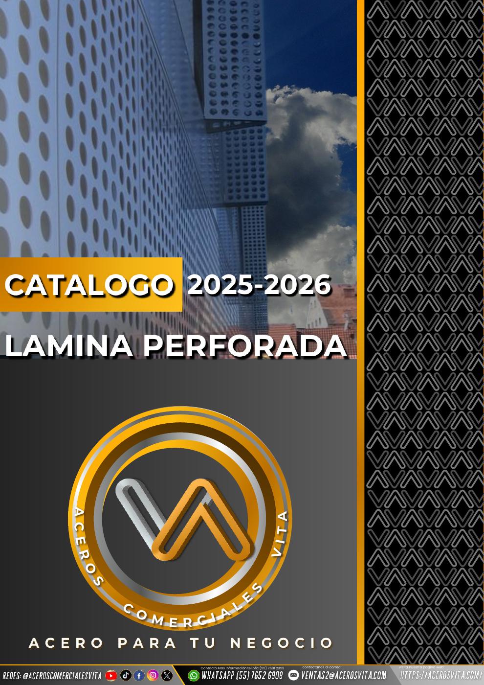 CATALOGO "LAMINA PERFORADA" 2025-2026 | PDF to Flipbook