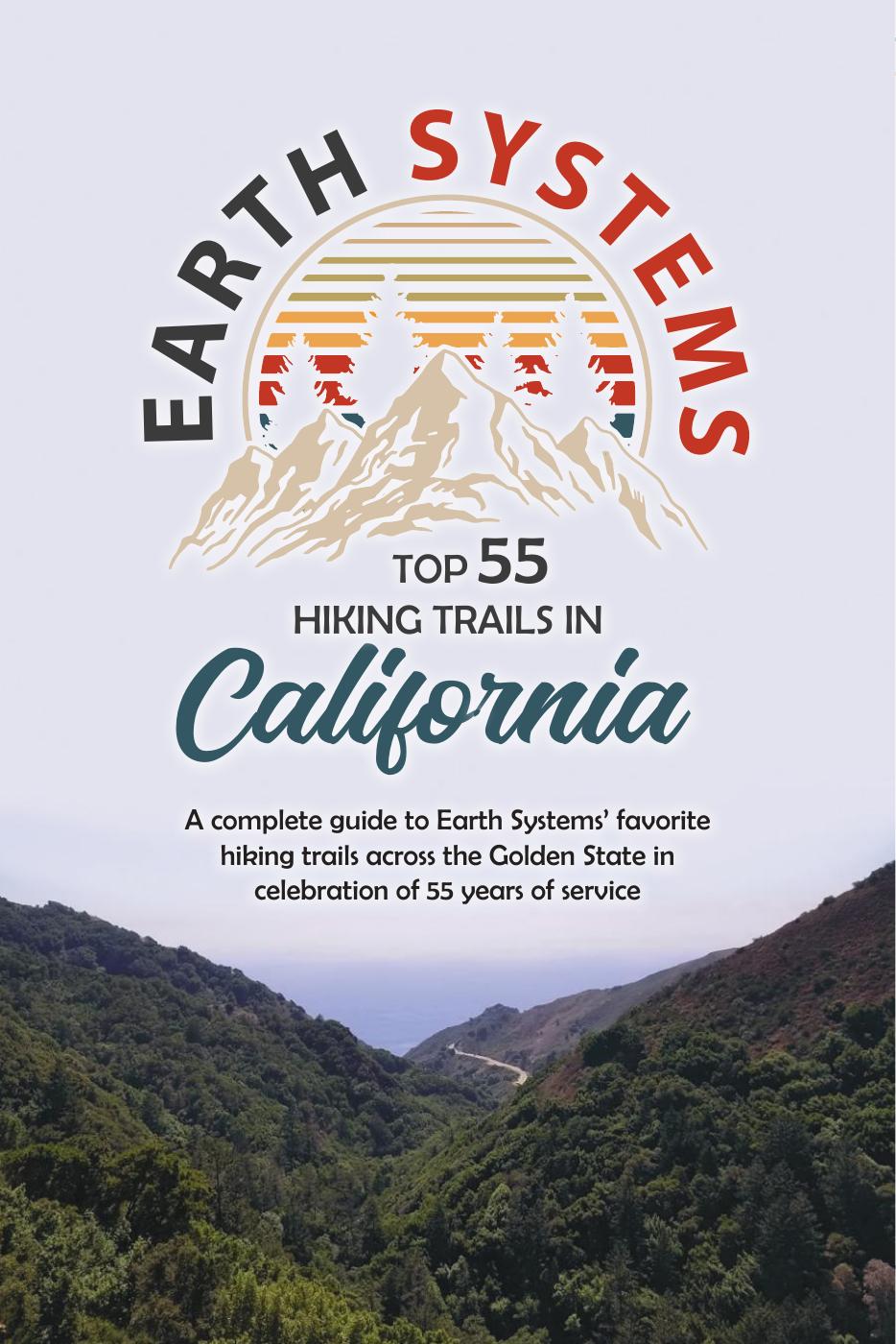 Earth Systems Top 55 Hiking Trails in California