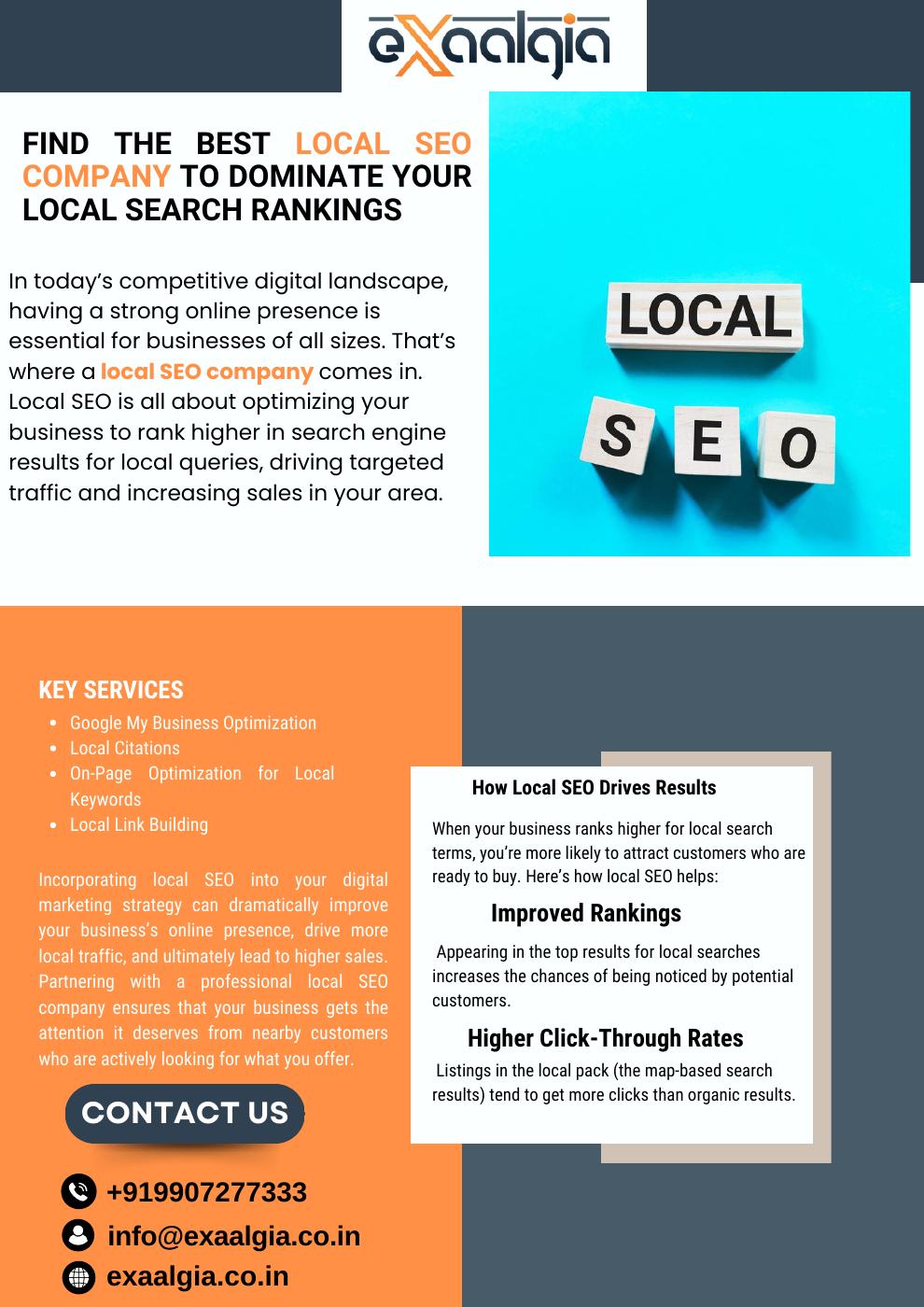 Find the Best Local SEO Company to Dominate Your Local Search Rankings ...