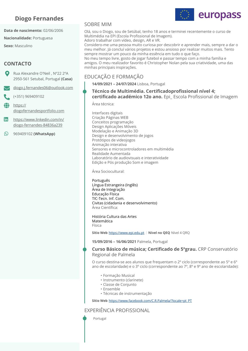 CV EUROPASS | PDF to Flipbook