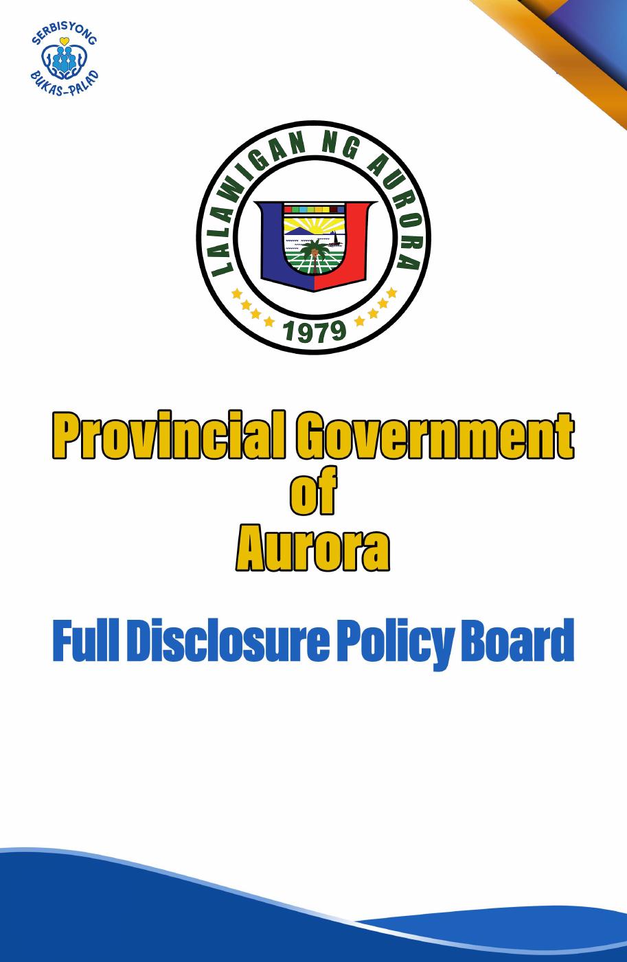 PGA Full Disclosure Policy Board | PDF to Flipbook