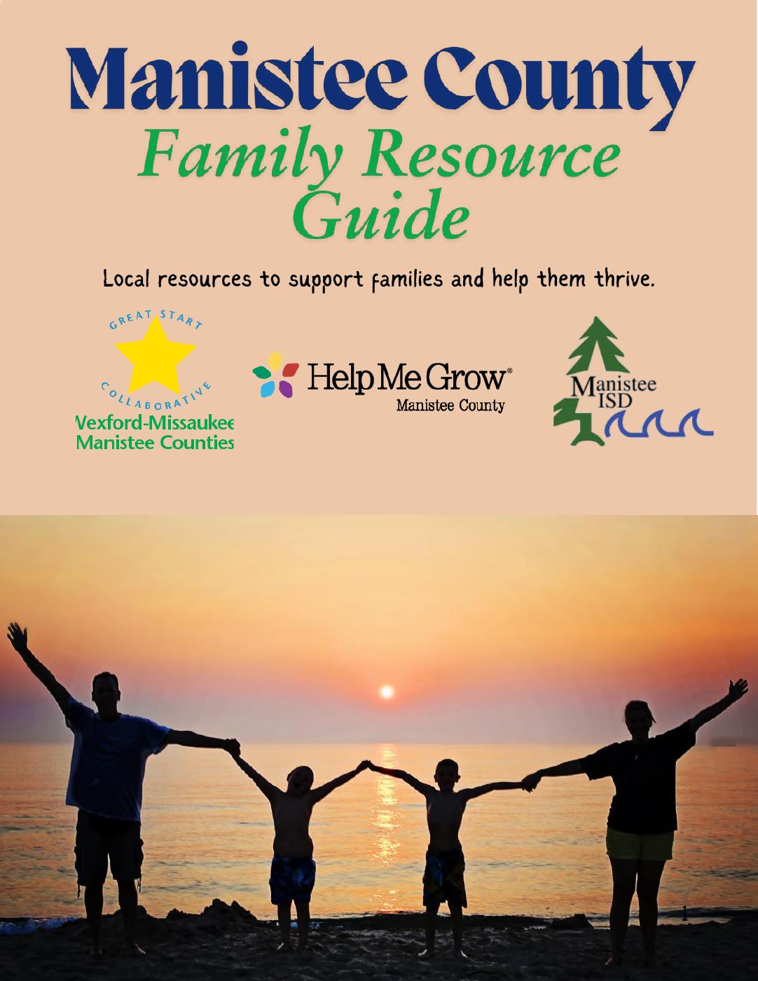 Manistee County Family Resource Guide | PDF to Flipbook