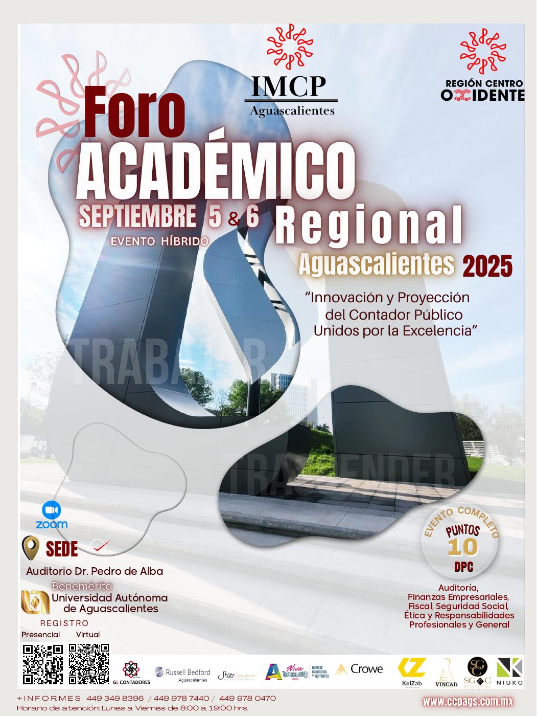 FORO ACADENICO REGIONAL IMCP | PDF to Flipbook
