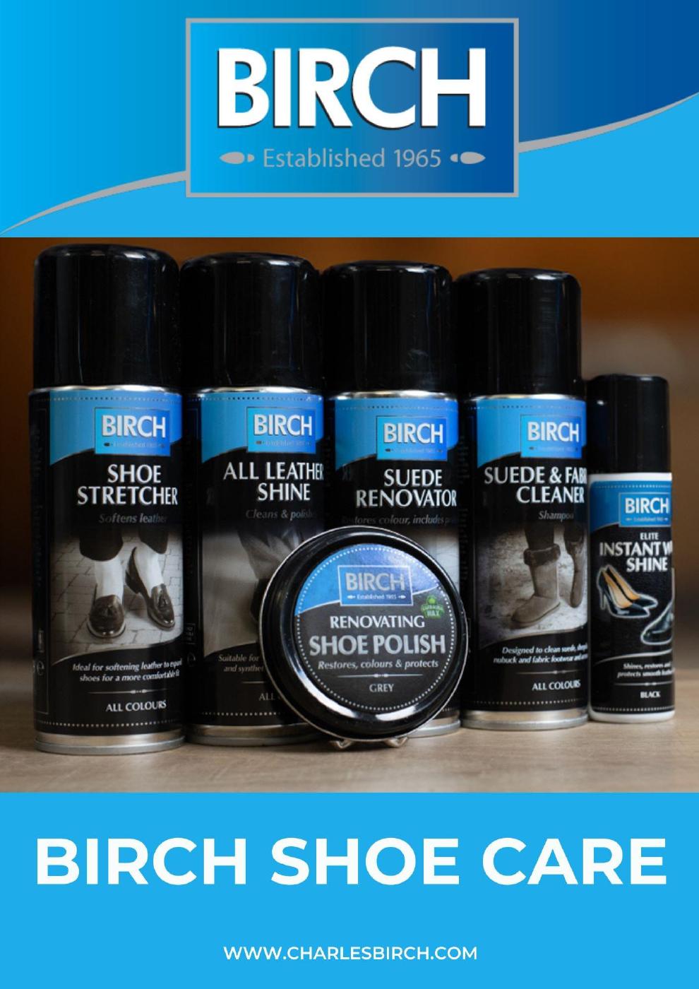 Birch Shoe Care Range
