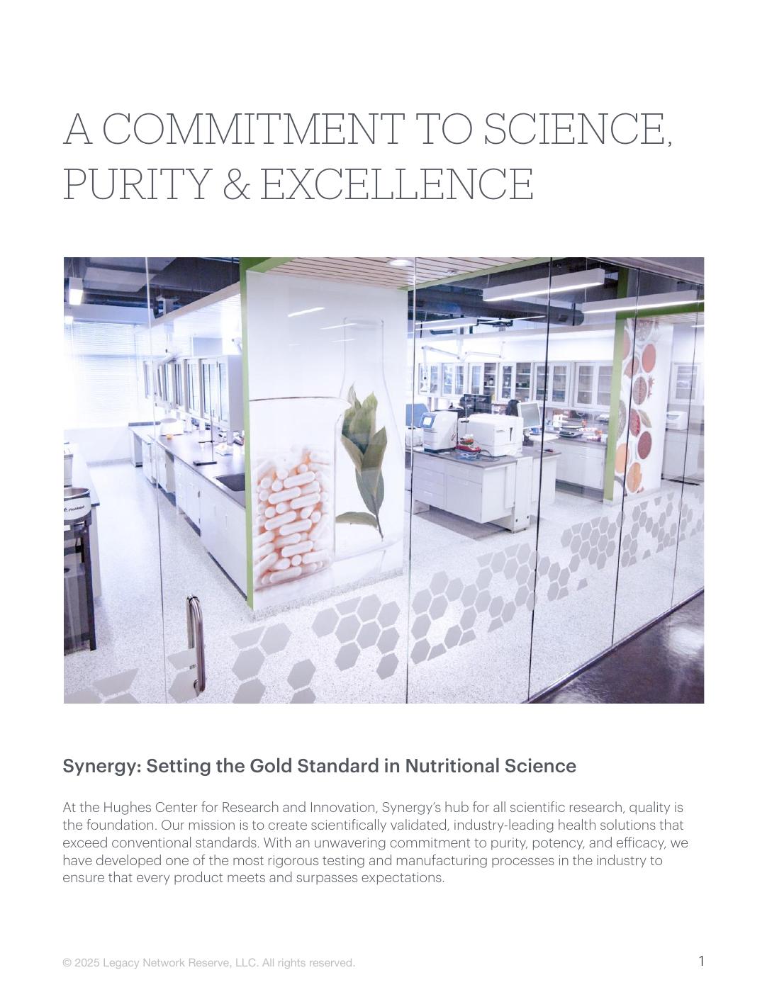 Synergy Purity & Excellence
