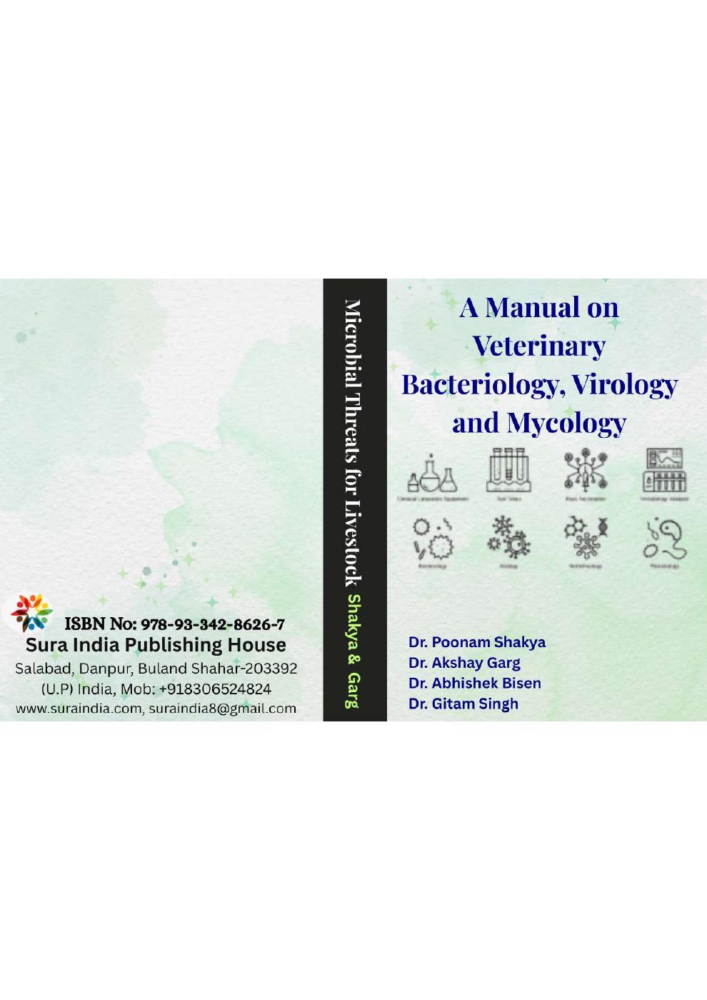 A Manual on Veterinary Bacteriology, Virology and Mycology ISBN No ...