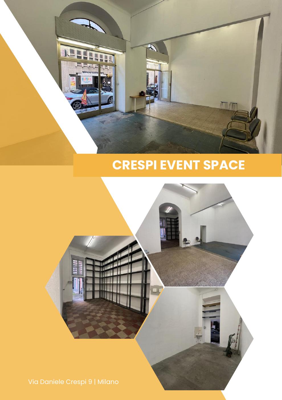 Crespi Event Space Brochure | PDF to Flipbook