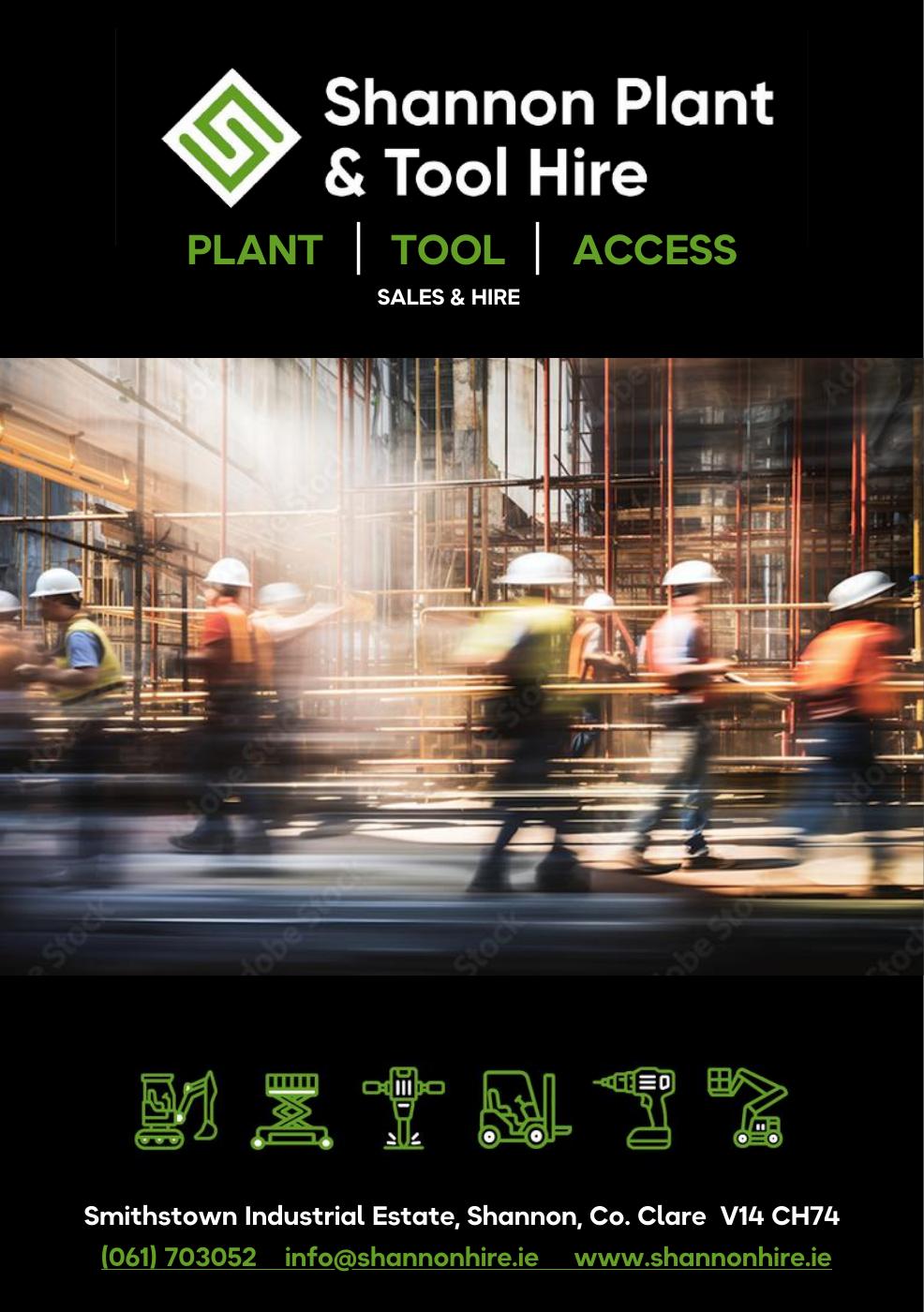 Shannon Plant & Tool Hire - 2025 Catalog