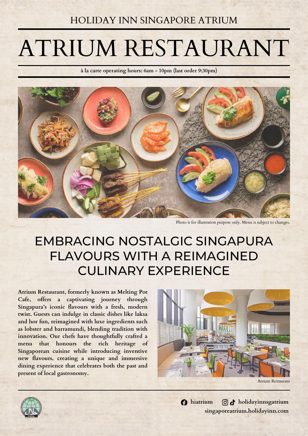 Atrium Restaurant | PDF to Flipbook