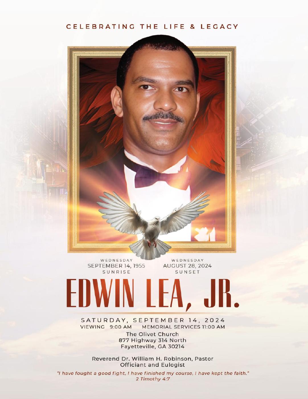 MR. EDWIN LEA, JR.