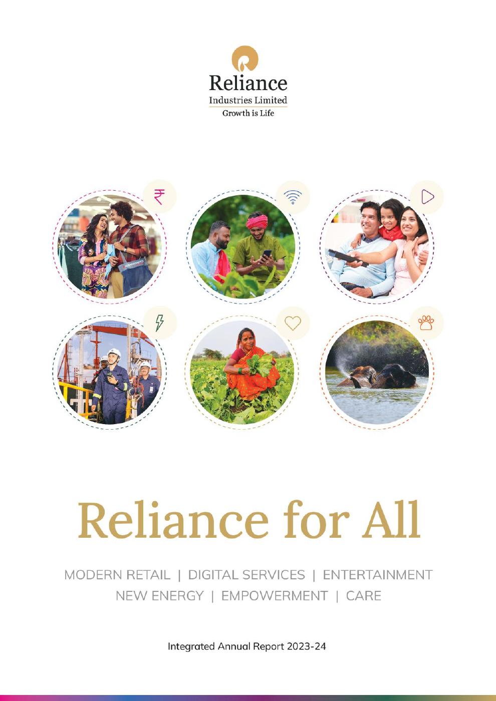 Reliance Integrated Annual Report | PDF to Flipbook