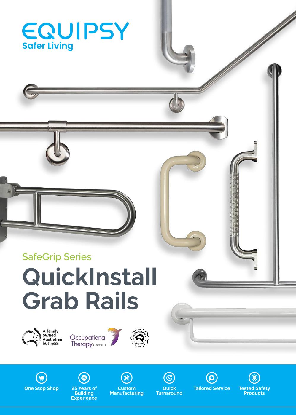 Equipsy QuickInstall Grab Rails Product Catalogue
