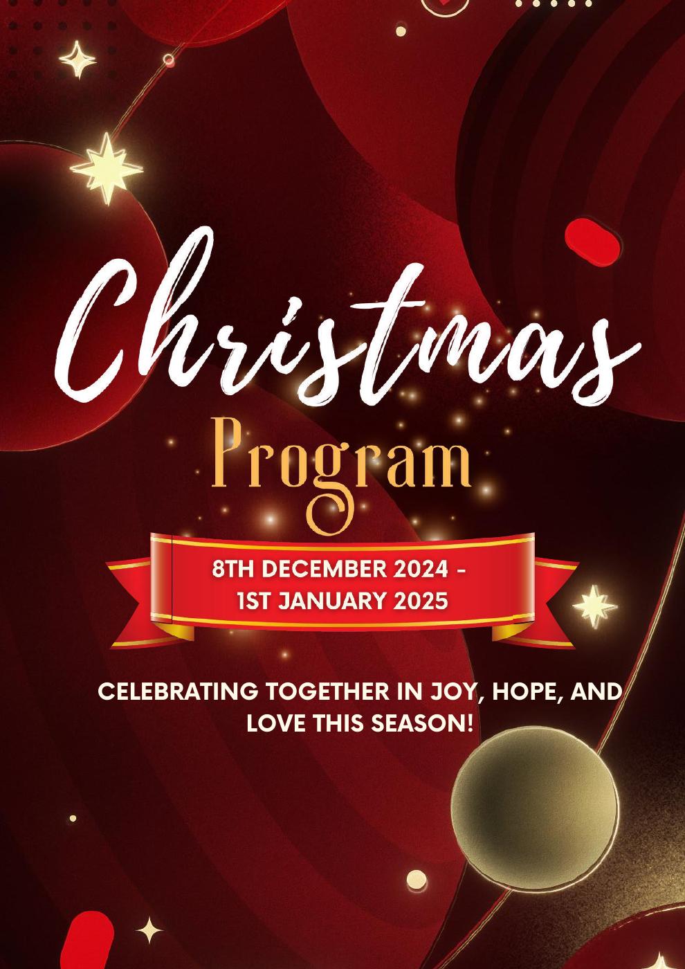 Mount Zion Christmas Program 2024 | PDF to Flipbook