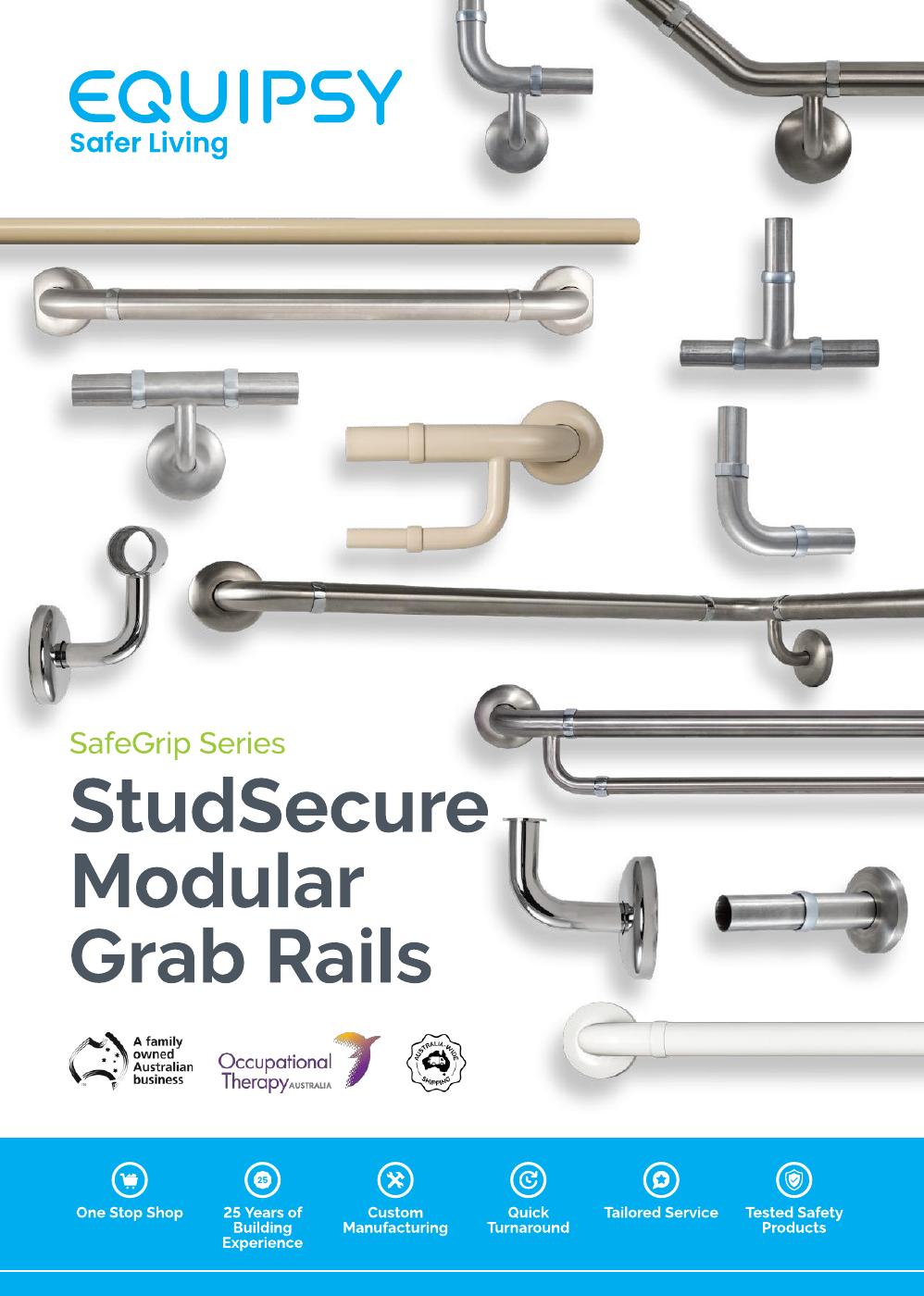 Equipsy StudSecure Modular Grab Rails Product Catalogue